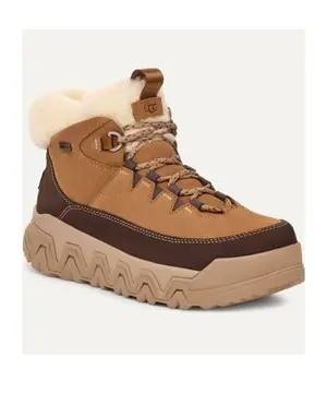 UGG Terretrail Cozy Lace-up Boots - Maroon