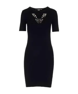 Stella McCartney Embroidered Chest Mini Dress