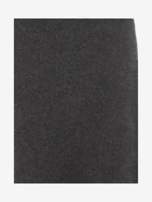 THE ROW Cashmere Midi Skirt