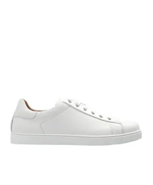 GIANVITO ROSSI Leather Lace-up Sneakers