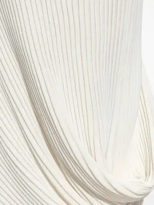 Issey Miyake Stream Knitted Midi Skirt