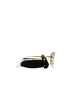Versace Aviator Frame Sunglasses