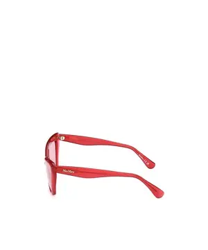 Max Mara Cat Eye Frame Sunglasses - Red