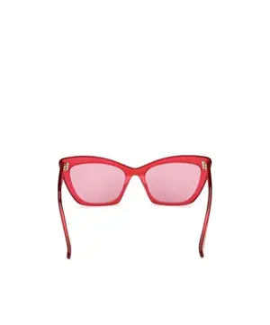 Max Mara Cat Eye Frame Sunglasses - Red