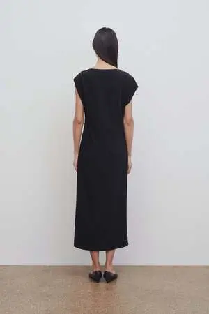 THE ROW Blathine Crewneck Midi Dress