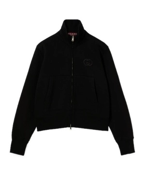 Gucci Brushed Jersey Zip Sweatshirt