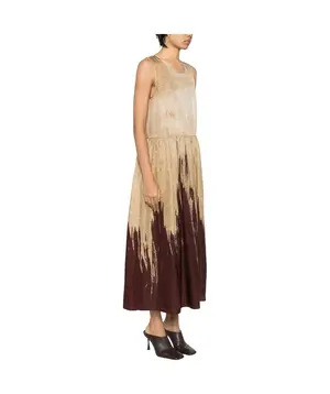 UMA WANG Ardal Graphic Print Maxi Dress - No