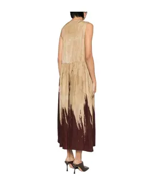 UMA WANG Ardal Graphic Print Maxi Dress - No