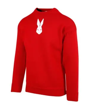 MAISON MARGIELA Distressed Effect Ribbed Knit Jumper
