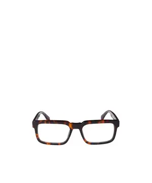Off-White Optical Style 70 Square Frame Eyeglasses - Black