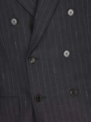 Gucci Pinstriped Tailored Blazer