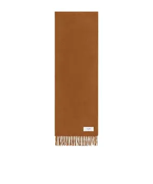 Celine Scarf In Cashmere - Camel