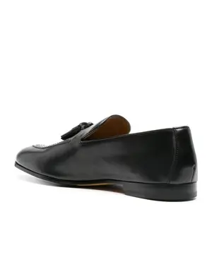 DOUCAL'S Tassel Detailed Loafers - Black