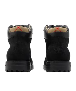 Burberry Lace-up Hiking Boots - Black