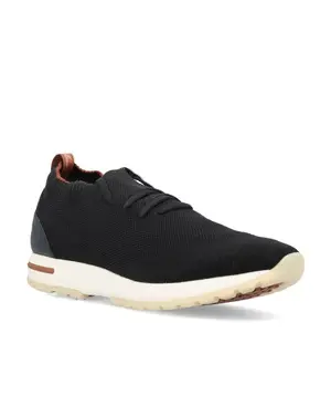 Loro Piana Flexy Walk Sneakers - Black