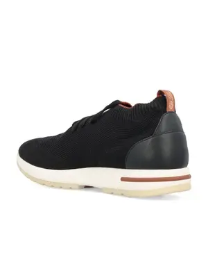 Loro Piana Flexy Walk Sneakers - Black