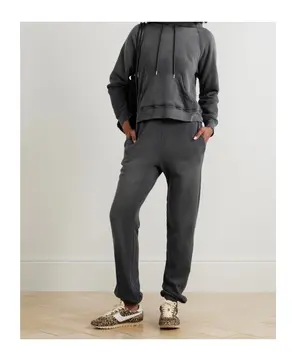 RE/DONE Hanes Cotton-blend Jersey Track Pants