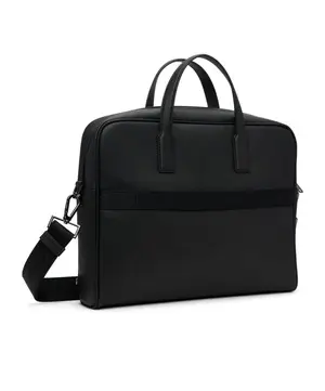 Hugo Boss Logo Plaque Top-handle Briefcase