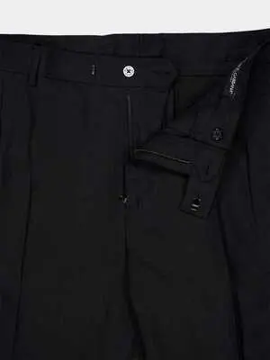 Dolce & Gabbana Tailored Straight Leg Trousers - Black