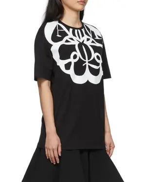 Alexander McQueen Logo Printed T-shirt