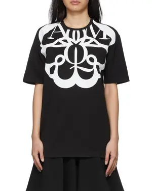Alexander McQueen Logo Printed T-shirt