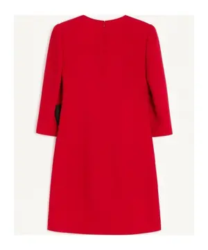 Valentino Garavani V-neck Bow Detail Dress