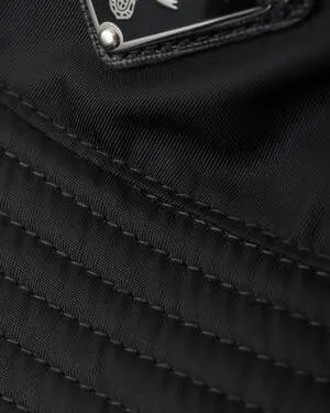 Prada Logo Plaque Bucket Hat
