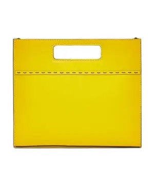 Fendi Mini Shopper Bag With Logo Debossing