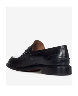 TRICKER'S Almond Toe Leather Loafers