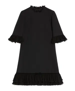 Women's Ruffled Short Sleeve Dresses