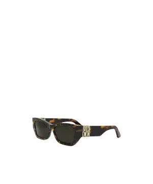 Dior Geometric Frame Sunglasses - Black