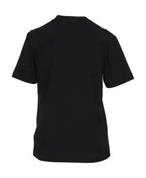 Off-White Floral Logo Print T-shirt