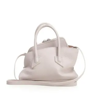Attico The La Passeggiata Mini Top Handle Bag - Grey