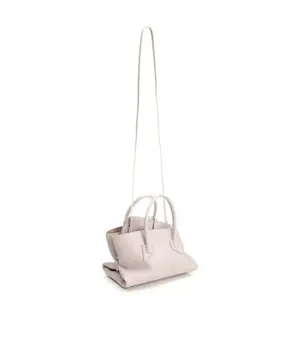 Attico The La Passeggiata Mini Top Handle Bag - Grey