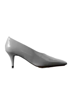 Stella McCartney Square-toe High Heels - Light Gray
