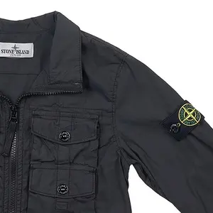Stone Island Logo-patch Zip-up Jacket