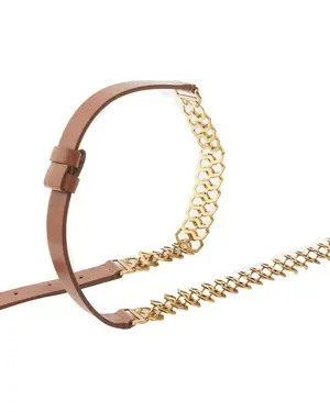 Pinko Chain Insert Buckle Belt