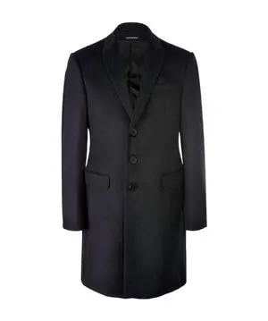 Emporio Armani Long-sleeved Lapel Coat