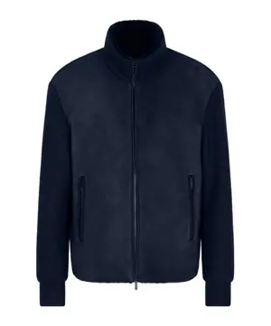 Giorgio Armani High-neck Bomber Jacket
