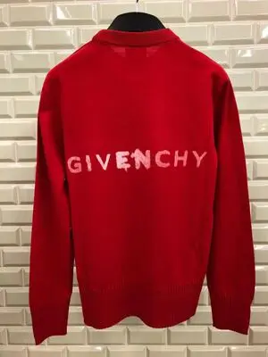 Givenchy Graphic Print Knit Pullover
