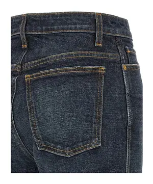 Khaite Abigail Straight-leg Jeans - Black
