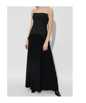 MISBHV Pinstriped Maxi Dress