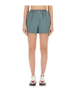 Moschino Jeans Pull On Shorts For Women