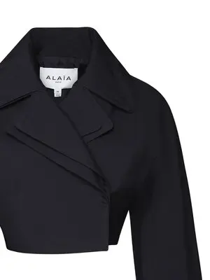 Alaïa Cropped Double-breasted Jacket