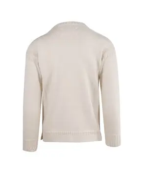 MAISON MARGIELA Embroidered Ribbed Knit Jumper
