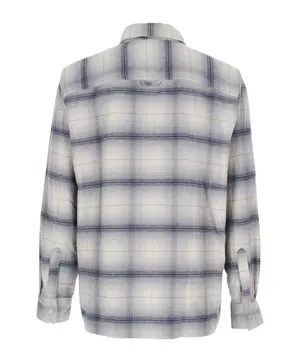 WON HUNDRED Check Shirt - Grey