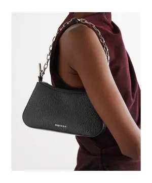 Alexander McQueen T-bar Mini Handbag - Black