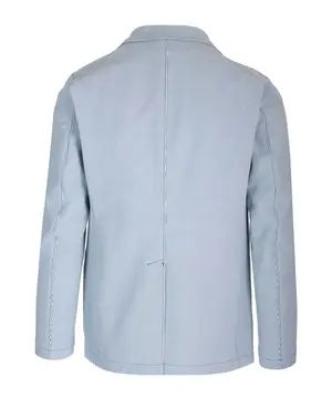 Tagliatore Long-sleeved Vertical Striped Suit Coat