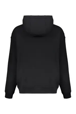 Versace Zip-up Drawstring Hoodie With Medusa Emblem