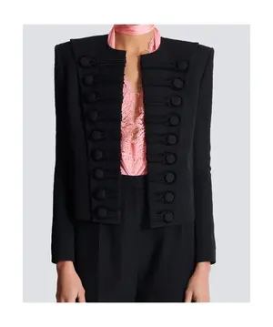 Balmain Grain De Poudre Spencer Jacket